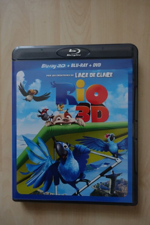 Rio 3-D, Blu-Ray 3-D + Blu-Ray et DVD 2-D (3 disques) (Neu (gemäss ...