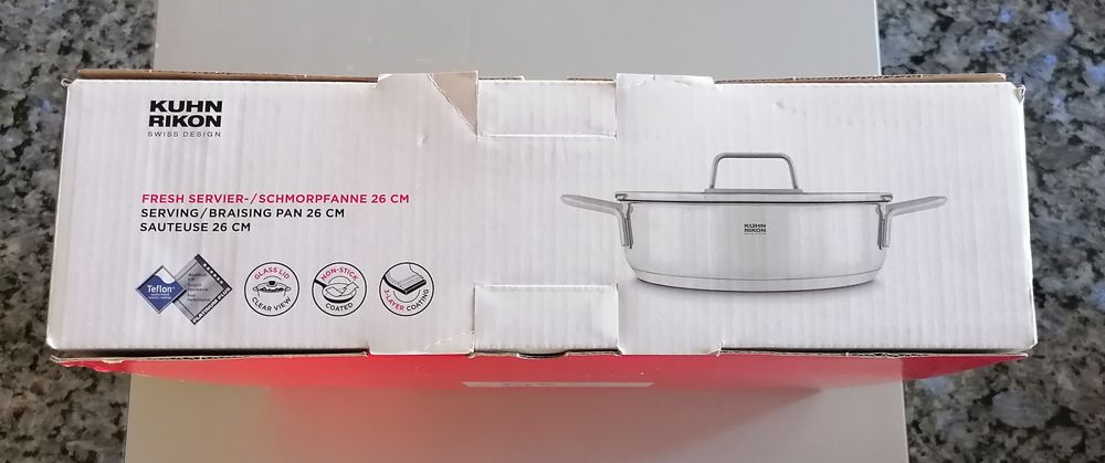 Kuhn Rikon Fresh Servier- / Schmorpfanne 26 cm | Kaufen auf Ricardo