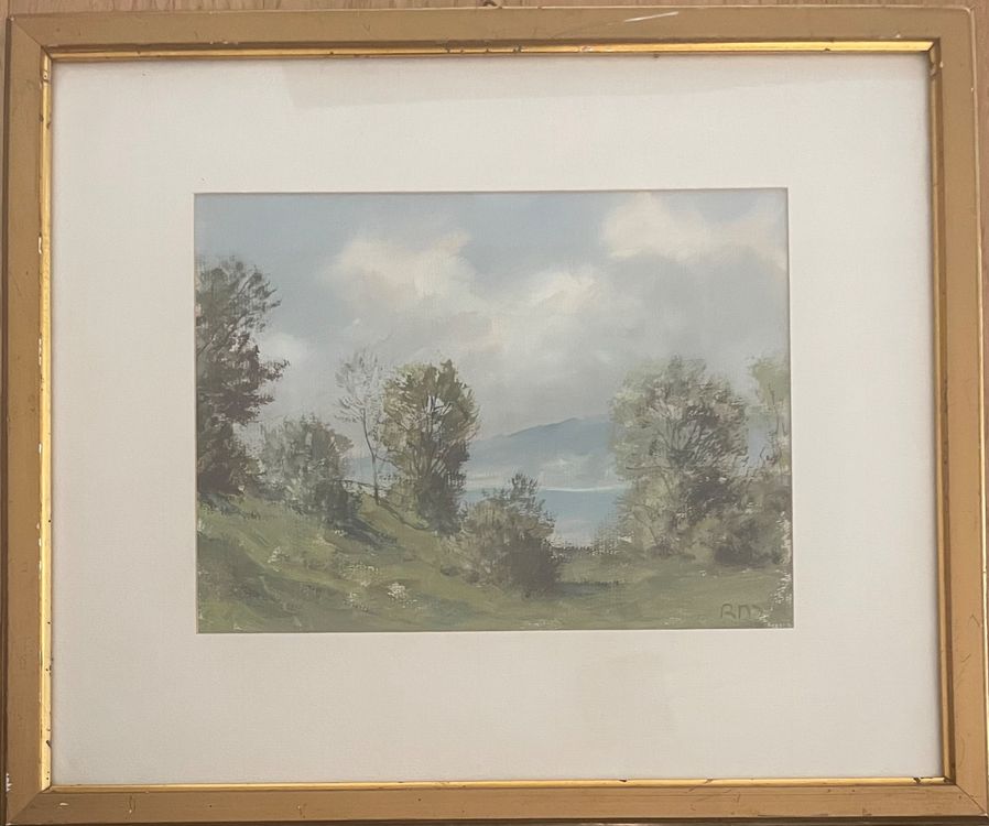 Rudolf Müller (1892-1972) Landschafts Aquarell Monogr (Gebraucht) in Root für CHF 10 – mit ...