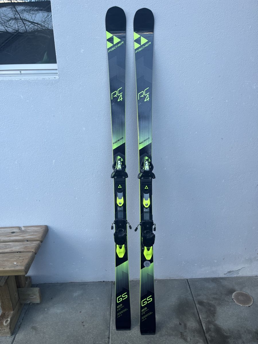 Fischer RC4 Worldcup GS Ski 165cm inkl. Bindung, Top Zustand (Gebraucht ...