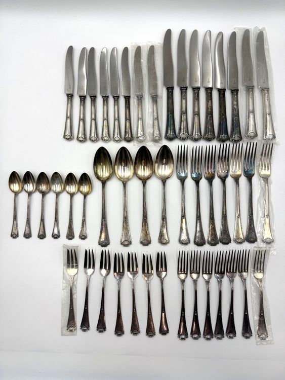 Jezler Louis XIV 800 Silber Besteck 47 Teile (Gebraucht) in Zürich für CHF 1690 – mit Lieferung ...