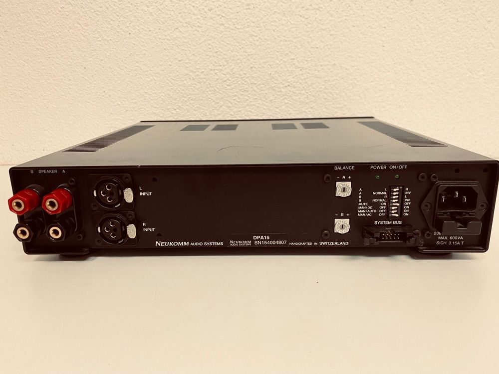Neukomm DPA15 Stereo-Endstufe (Gebraucht) in für CHF 350 – mit ...