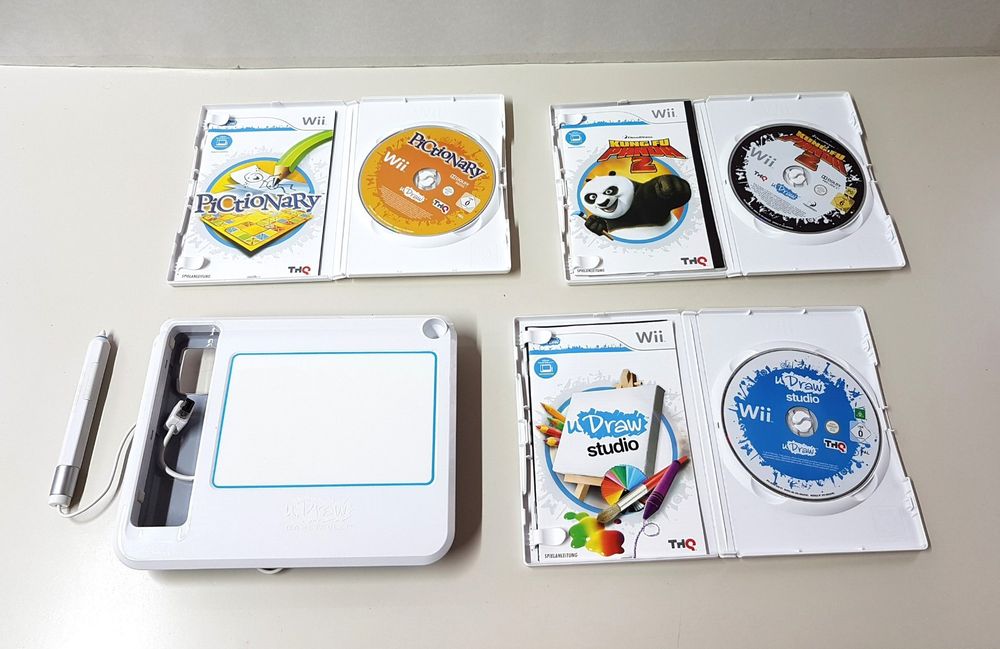 U Draw GameTablet mit 3 Spiele für Wii (Gebraucht) in Schüpfheim für ...