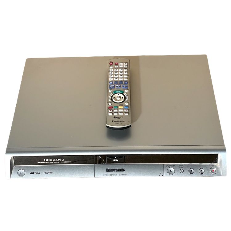 VINTAGE PANASONIC DMR-EH65 DVD RECORDER + REMOTE | Kaufen auf Ricardo