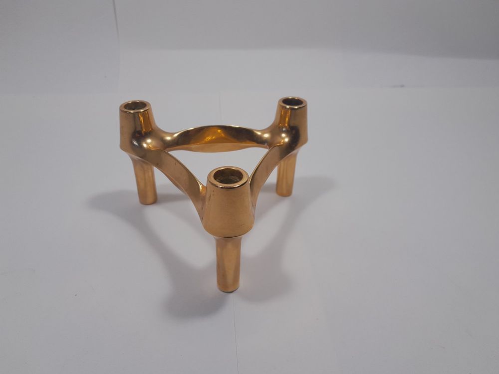 Vintage Designklassiker Kerzenständer Messing | Kaufen auf Ricardo