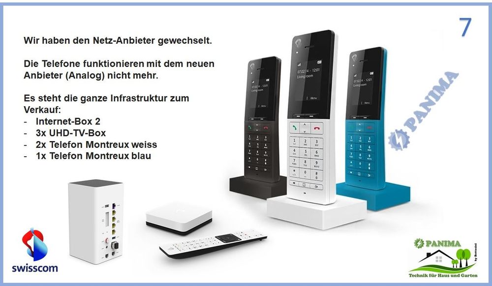 SWISSCOM HD-Phone Montreux (Gebraucht) in Luterbach für CHF 33 – mit ...