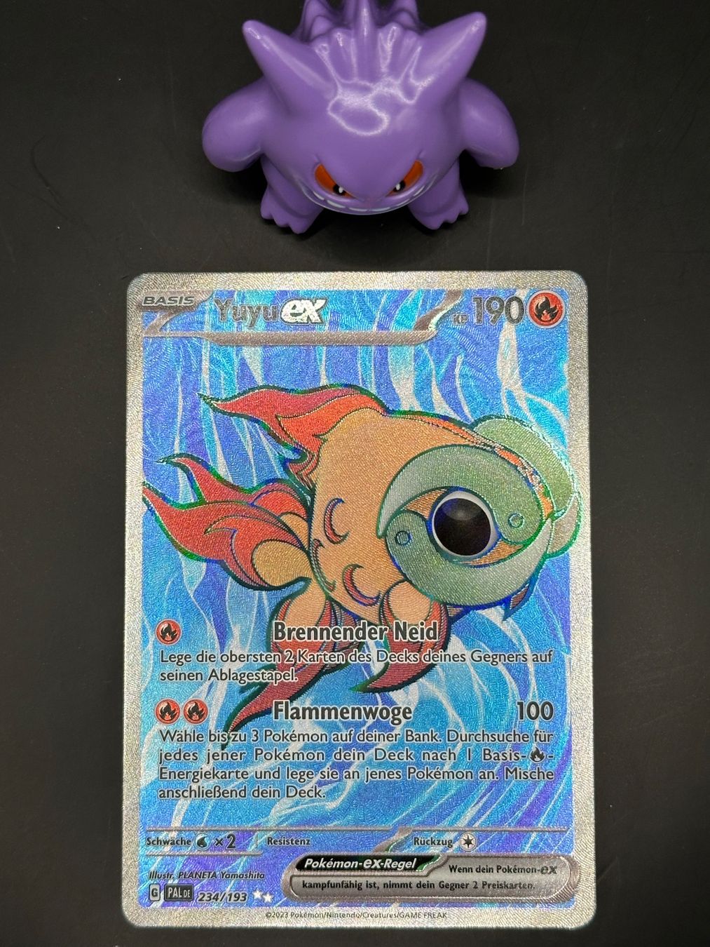 Pokemon Entwicklung in Paldea - Yuyu ex PAL 234 DE 🔴 (Neu (gemäss ...