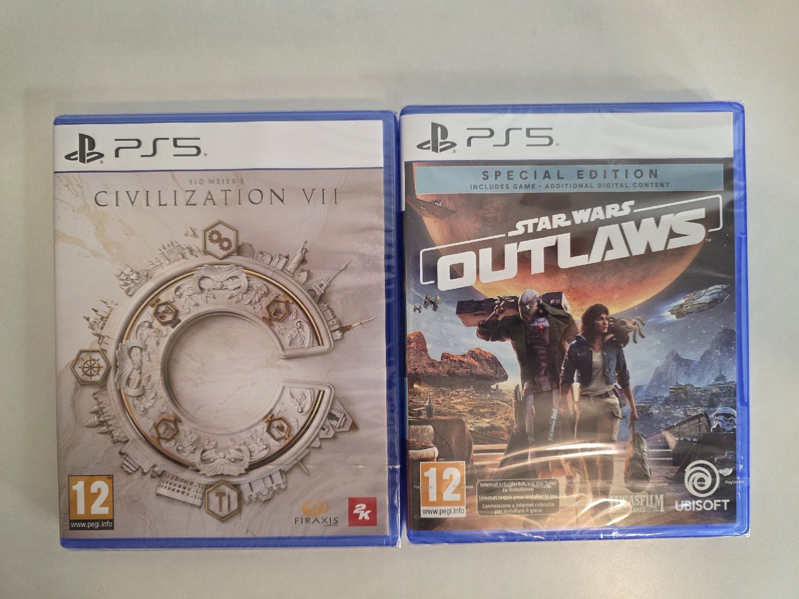 PS5 Game Bundle - Civilization VII & Star Wars Outlaws NEW (Neu und ...