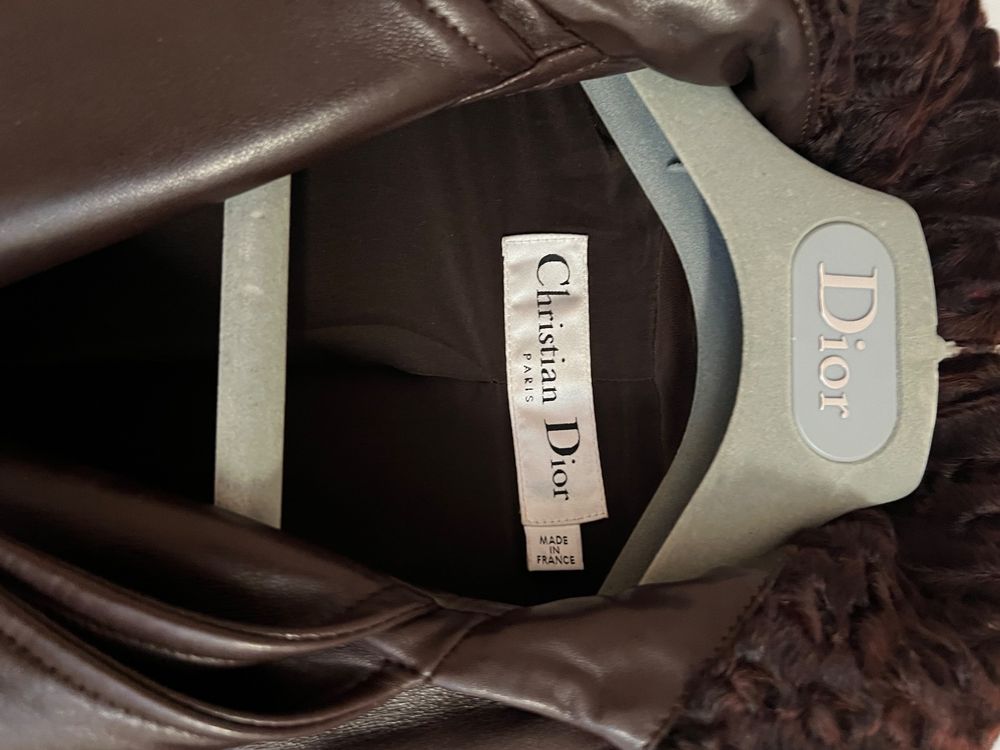 Christian Dior Vintage Ledermantel, Grösse 38, Top Zustand! (Neu und ...