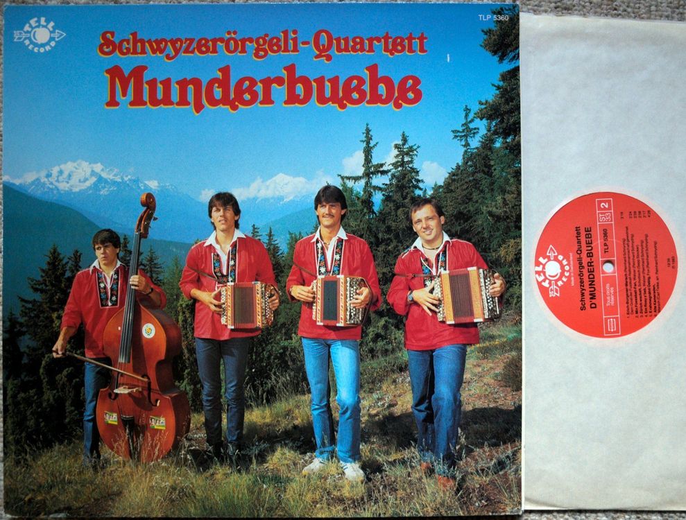 Schwyzerörgeli-Quartett Munderbuebe (Gebraucht) in Unterseen für CHF 11.9 – mit Lieferung auf ...