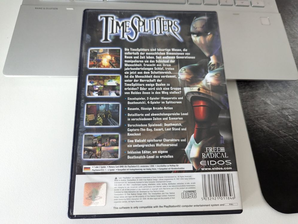Timesplitters - Playstation 2 Game - PS2 PAL (Gebraucht) in Hünenberg ...