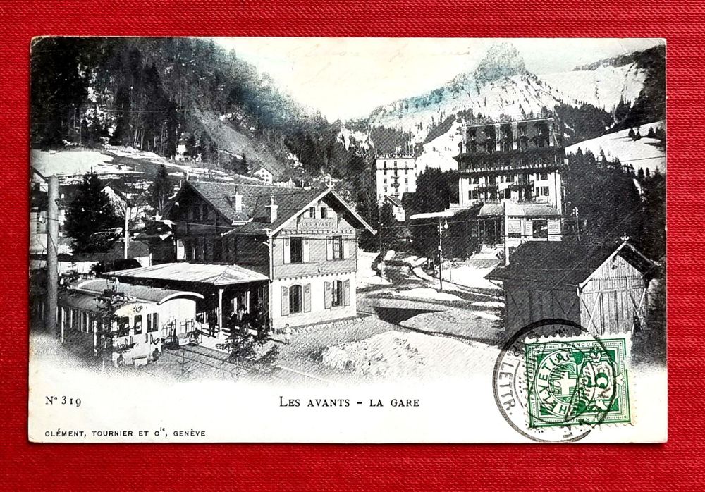 Les Avants - Gare - Bahnhof - Chemin de Fer MOB - 1905 (Gebraucht) in Rothrist für CHF 13.5 ...
