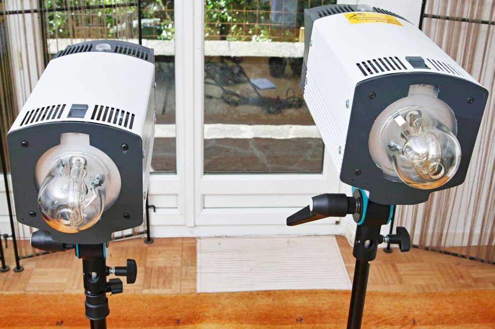 Studioblitzanlage Broncolor Visatec Logos 800 u. Logos 1600 (Gebraucht ...