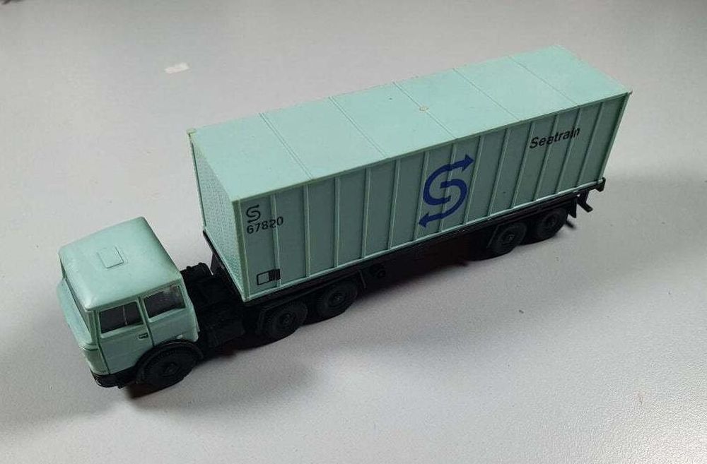 Lima H0 Sattelschlepper SEATRAIN 1:87, komplett + rar (Gebraucht) in ...