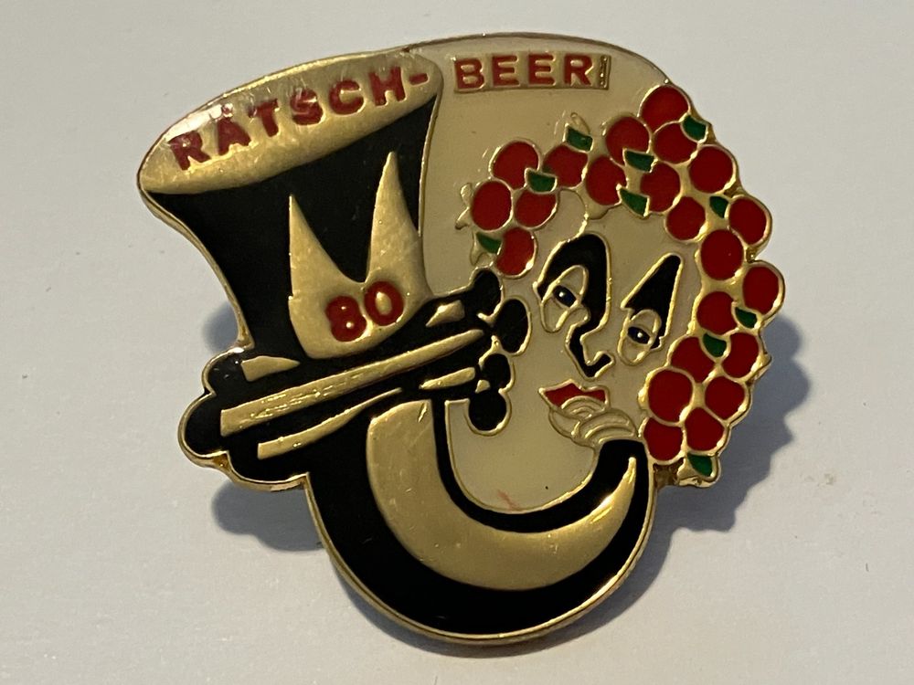Pin Rätsch-Beeri 1980 Fasnacht Basel | Kaufen auf Ricardo