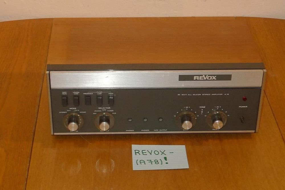 REVOX-(A78)! | Kaufen auf Ricardo