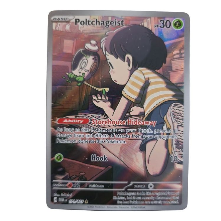 Poltchageist Pokémon Twilight Masquerade Full Art 171 | Kaufen auf Ricardo