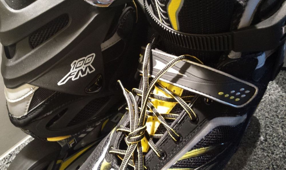 FILA - Profi Inline Marathon Skates 43 - Carbon/Leder/100mm (Neu und ...