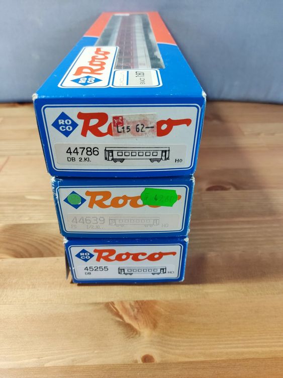 Roco H0 Schnellzugwagen-Set, neuwertig 43255, 44786, 44639 | Kaufen auf ...