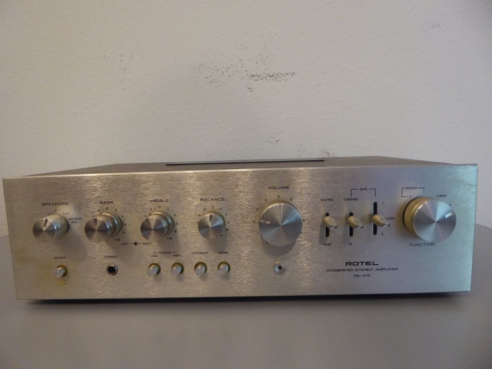 VINTAGE ROTEL RA-412 AMPLIFIER (Gebraucht) in Winterthur für CHF 49 ...