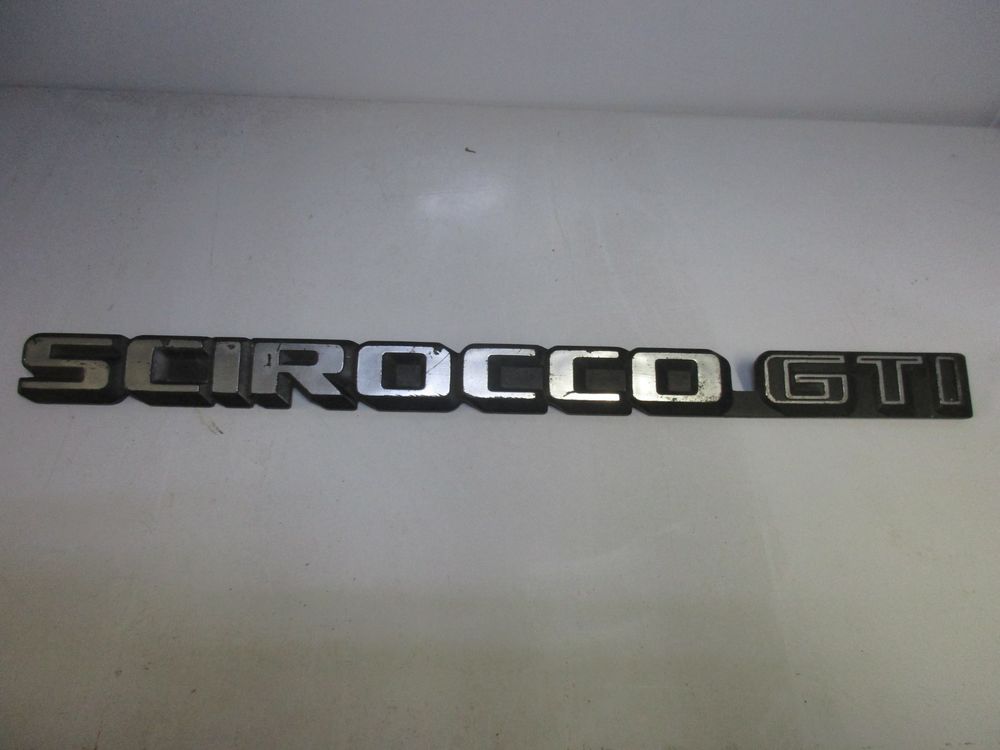 VW Scirocco GTI Emblem Schriftzug | Kaufen auf Ricardo
