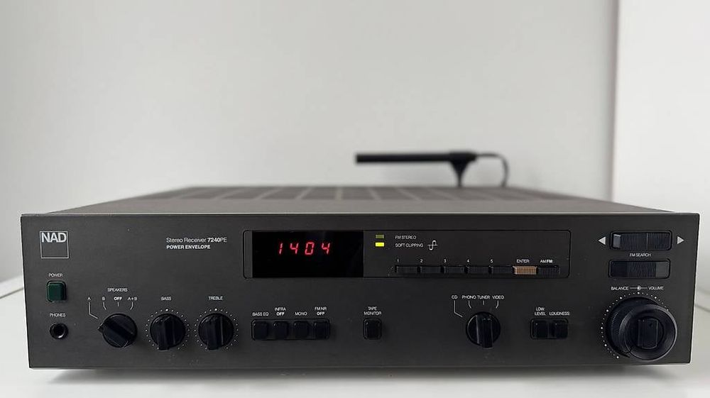 Receiver NAD 7240 PE: getestet, endlos Power (160 Watt+) (Gebraucht) in ...