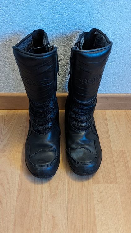 PROBIKER Motorradstiefel schwarz Gr. 40 | Kaufen auf Ricardo