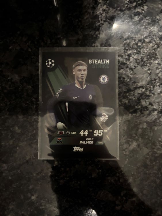 Cole Palmer Stealth Strike Topps Match Attax Karte! (Gebraucht) in ...