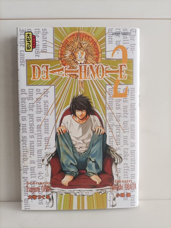 BD Manga Death Note -2- / Tsugumi Ohba - Takeshi Obata / Kan (Gebraucht) in crans montana für ...