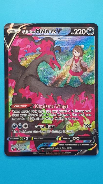 Galarian Moltres V – Trainer Gallery – Astral Radiance - EN (Gebraucht ...