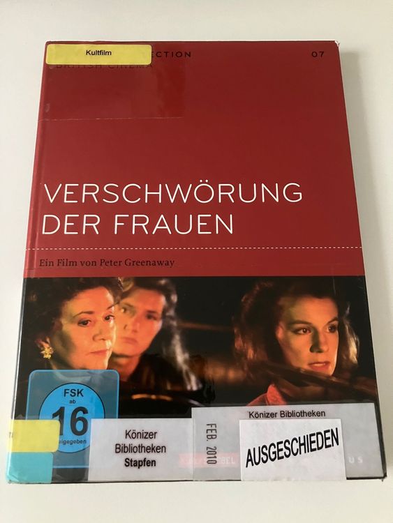 Verschwörung der Frauen (DVD) Peter Greenaway (Gebraucht) in Arbon für CHF 3 – mit Lieferung auf ...
