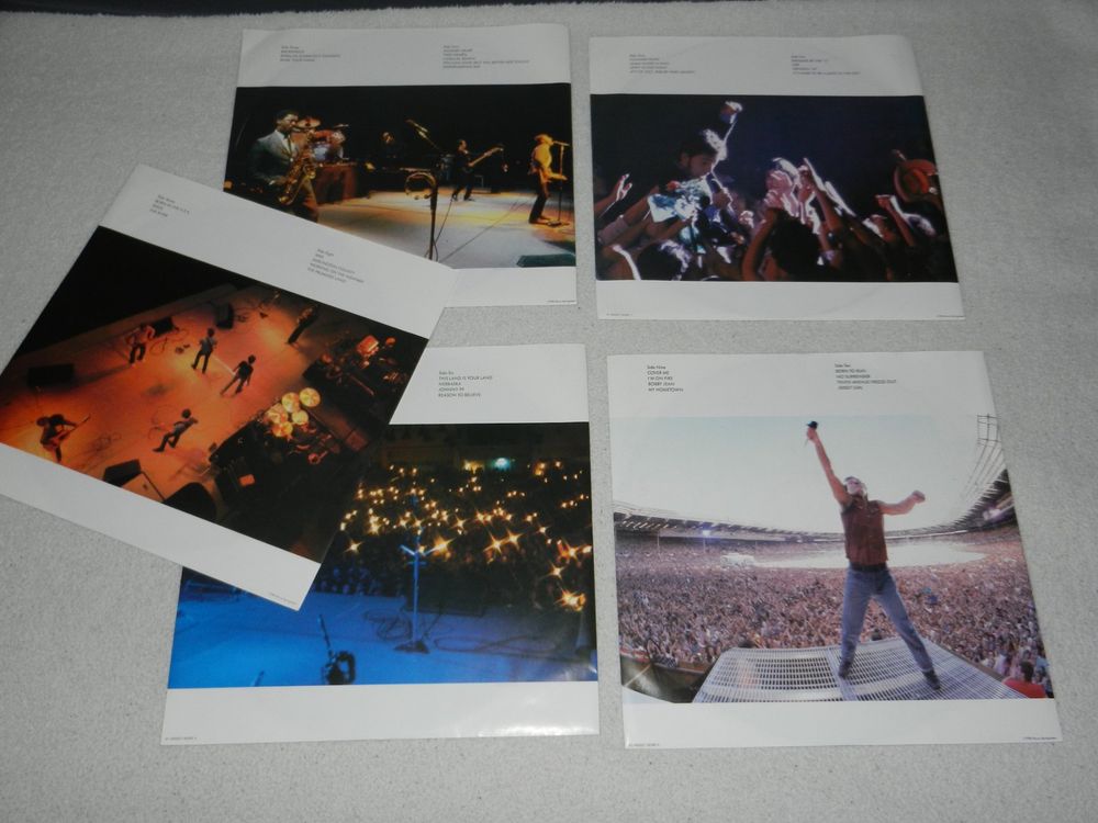 5LP BOX-SET BRUCE SPRINGSTEEN&THE E STREET BAND LIVE/1975-85 (Gebraucht ...
