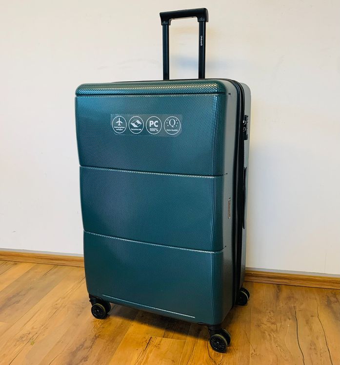 Einzelkoffer Koffer Polycarbonat gateBAG XXL 81cm GRÜN NEU (Neu und ...