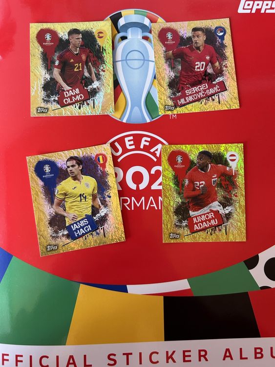 Topps Euro 2024 Gold Glänzende Artist Player lot | Kaufen auf Ricardo