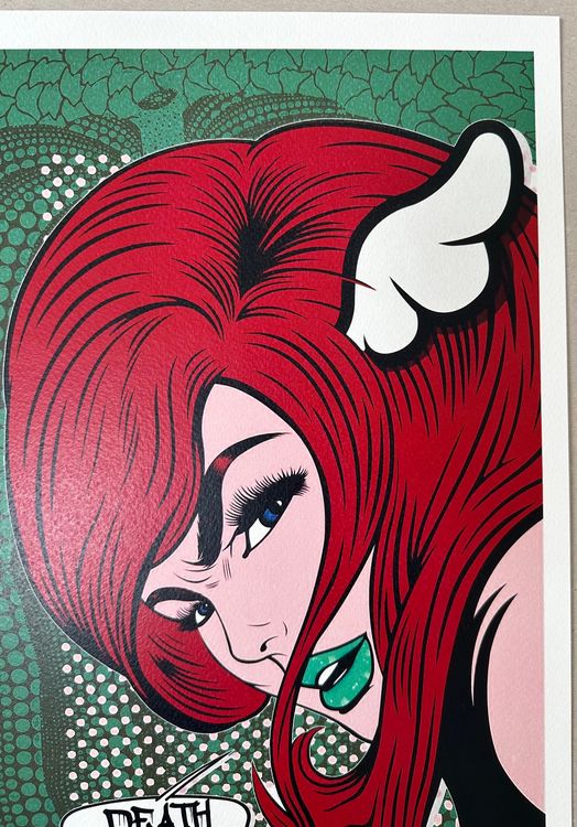 Death: DFace Red Sexy Girl, signiert 23/100 | Kaufen auf Ricardo