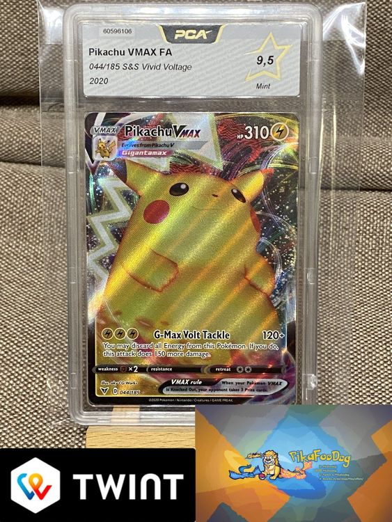 Pikachu VMAX Full Art Graded | Kaufen auf Ricardo