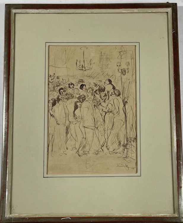 Antike Tuschfederzeichnung unleserlich Signiert (Gebraucht) in Root für CHF 55 – mit Lieferung ...