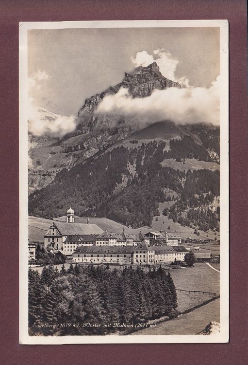 ENGELBERG - Kloster mit Hahnen - 1928 | Kaufen auf Ricardo