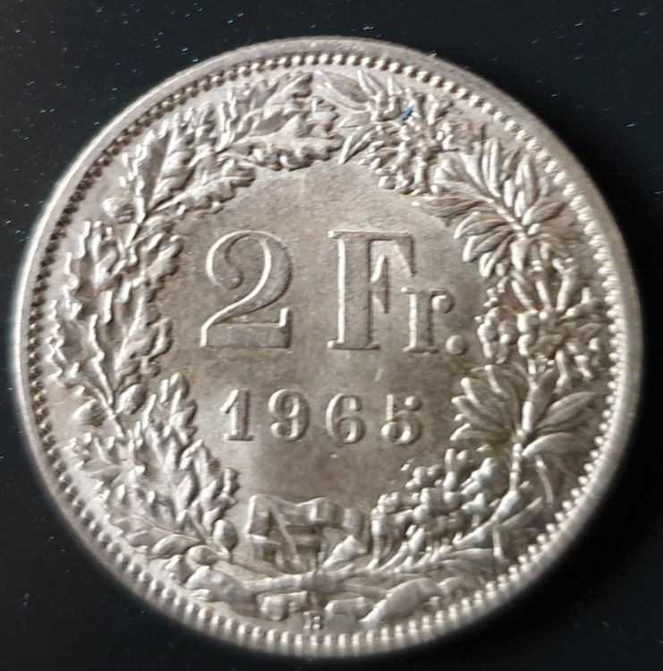 2 Franken Silber 1965 SS | Kaufen auf Ricardo