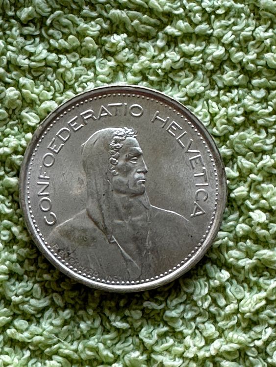 5.- Fr. Schweizer Münze 1967 (Gebraucht) in Obergerlafingen für CHF 10 – mit Lieferung auf ...