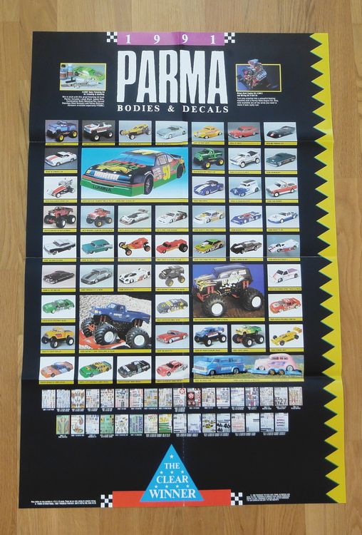 1991 PARMA BODIES & DECALS POSTER (Neu (gemäss Beschreibung)) in ...