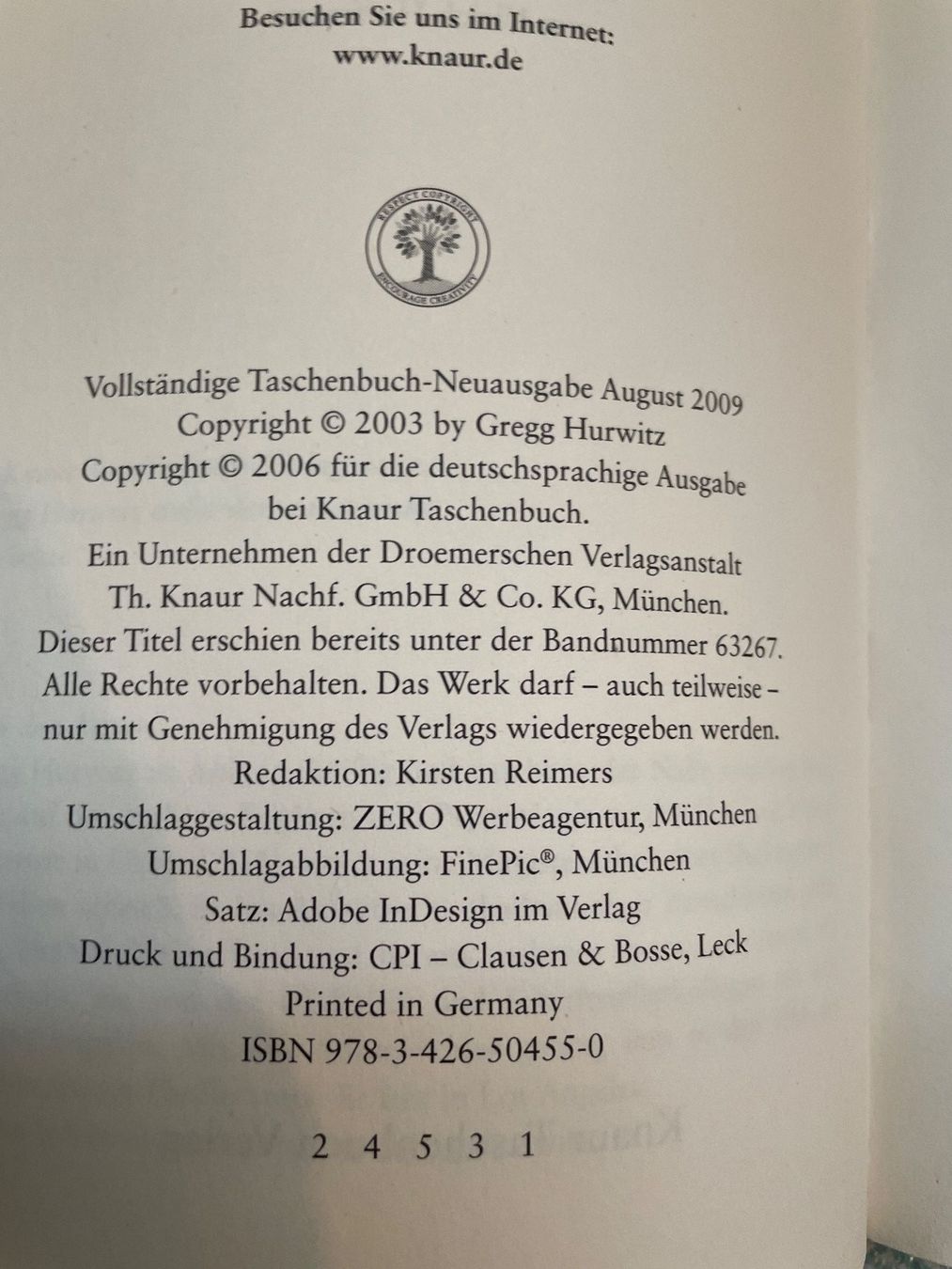 GREGG HURWITZ - Die Scharfrichter (2006) (Gebraucht) in Frasnacht für ...