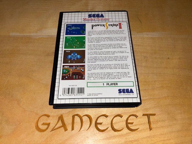 Power Strike II - Sega Master System - Komplett Top Zustand! (Gebraucht ...