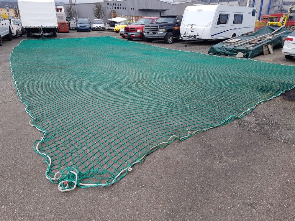 Netz / Auffangnetz / Montagenetz mit Seil (10 x 20 Meter) (Gebraucht ...