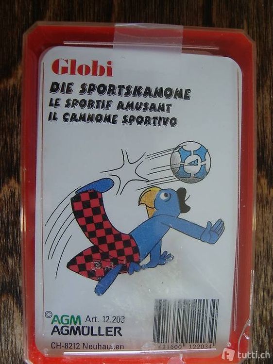 Globi die Sportskanone/Quartett, Top Zustand (Gebraucht) in THERWIL für ...