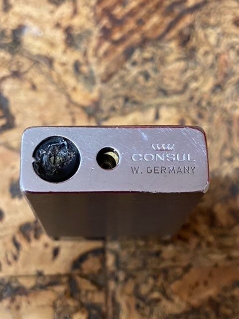 Gas Feuerzeug Consul W. Germany funktioniert und hält Gas (Gebraucht) in Figino für CHF 20 – mit ...