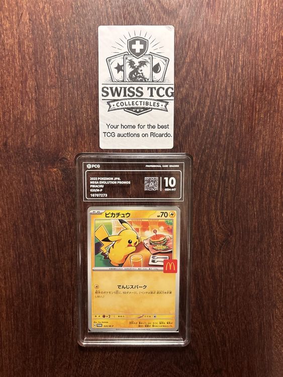 Pokemon PCG10 PIKACHU PROMO 020/M-P 2025 JP (Neu (gemäss Beschreibung ...