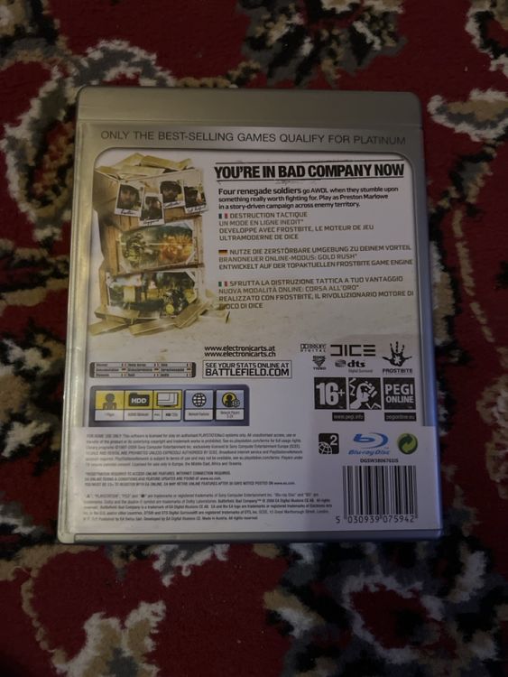 Battlefield Bad Company PS3 Platinum - Jeu d'action💥🎮 (Gebraucht) in ...