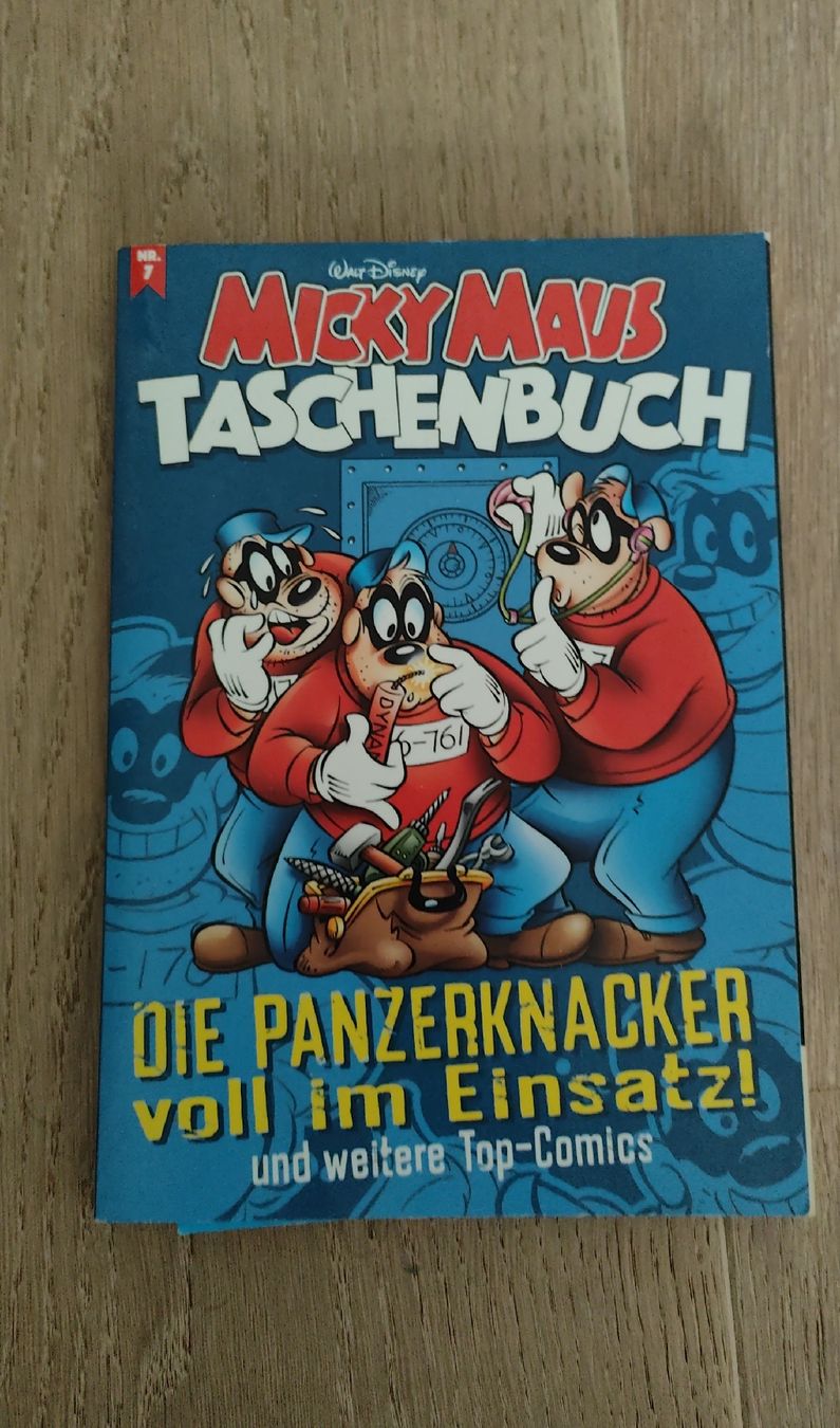 Micky Maus Taschenbuch Nr. 7 - Die Panzerknacker im Einsatz! (Gebraucht ...
