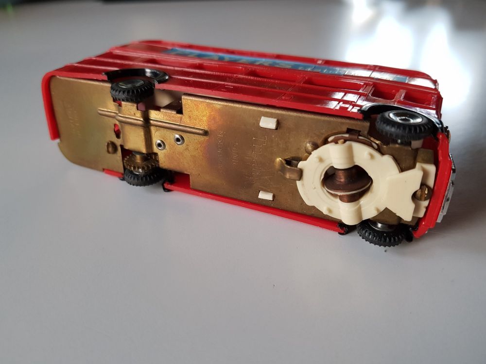 Doppelbus M1545 Tri-ang Minic Motorways 1964 (Neu (gemäss Beschreibung ...